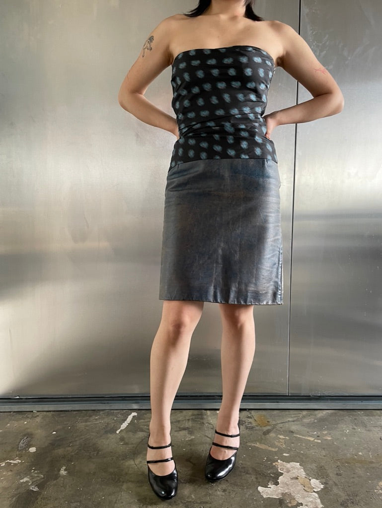 Baraboux | Louis Vuitton Blue Black Corset