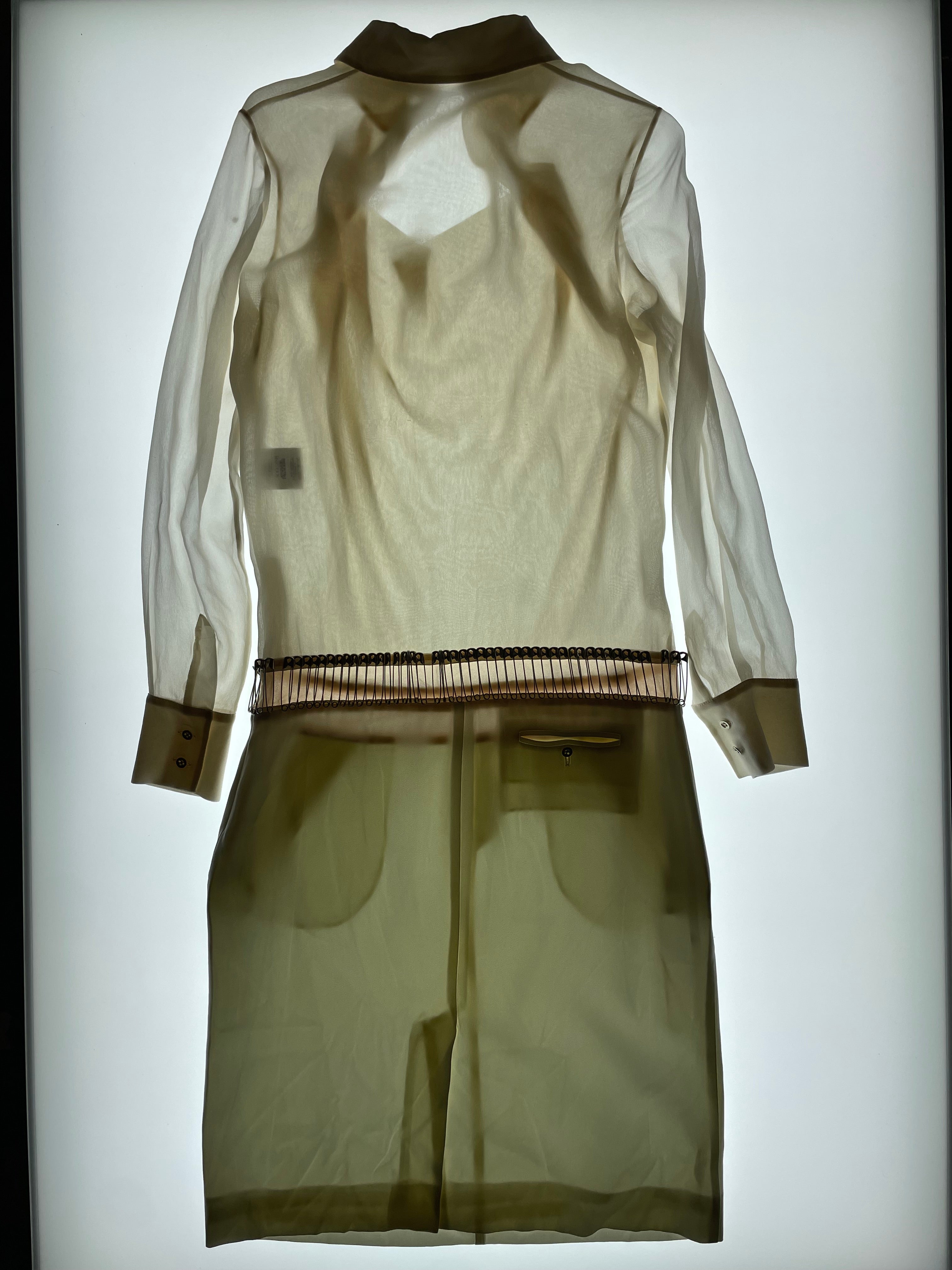 Baraboux | White Safety Pin Dress