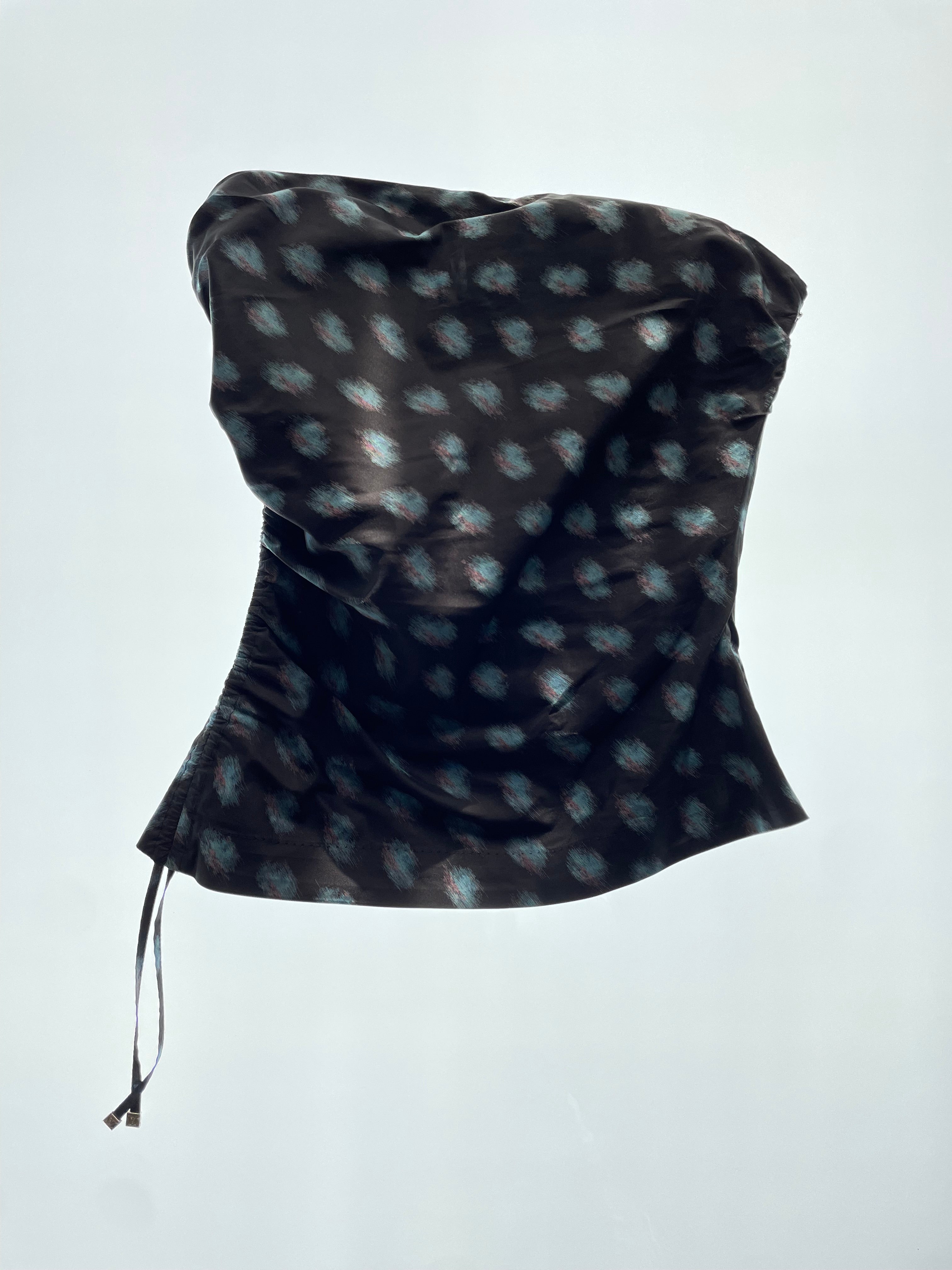 Baraboux | Louis Vuitton Blue Black Corset